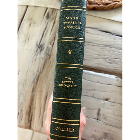 Accents | Antique Book Mark Twains Works 1917 | Poshmark